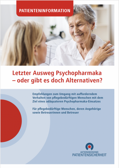 Letzter Ausweg Psychopharmaka – oder gibt es doch Alternativen? - APS e.V.